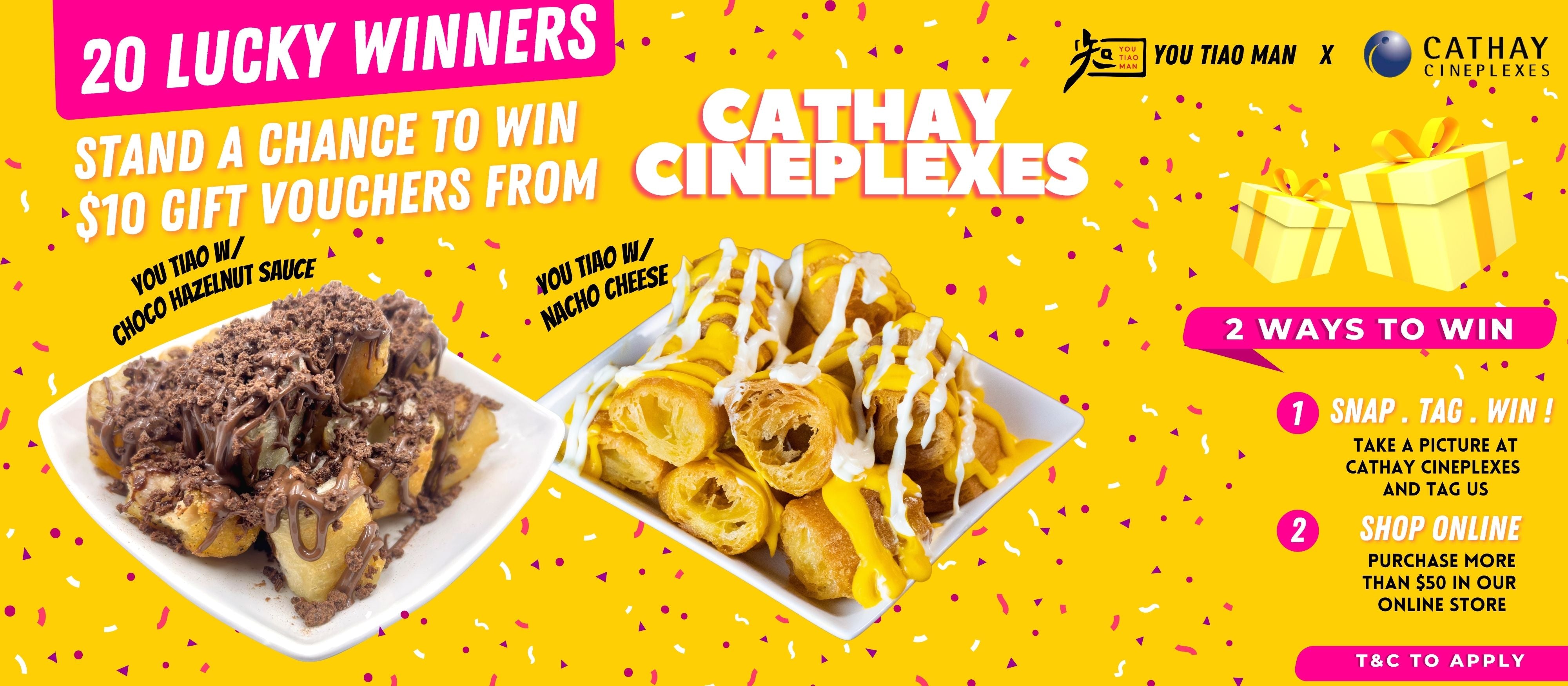 Cathay Cineplex x You Tiao Man - You Tiao Man Pte Ltd